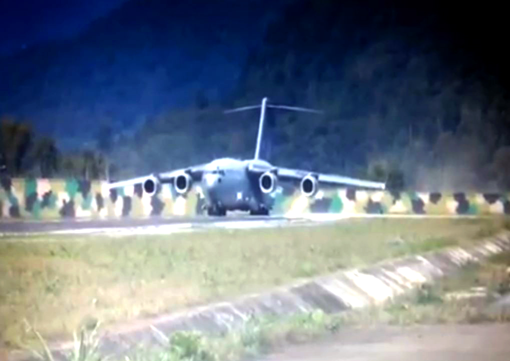 Historic landing in Arunachal's Tuting | Northeast Live