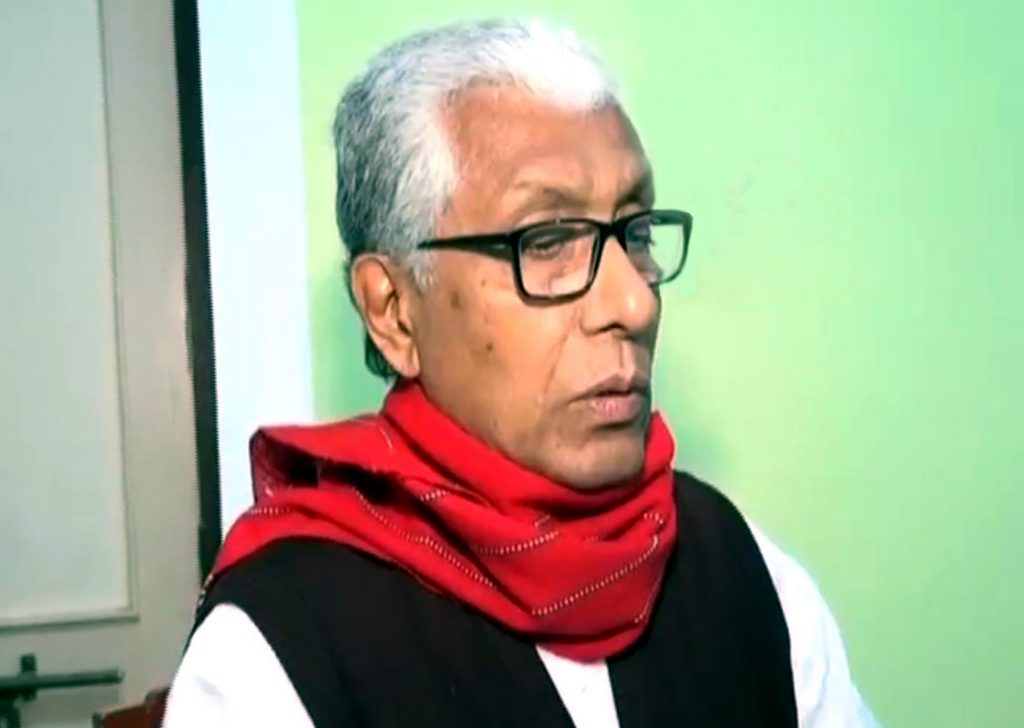 Former Tripura CM Manik Sarkar asks for residential quarter | Northeast ...