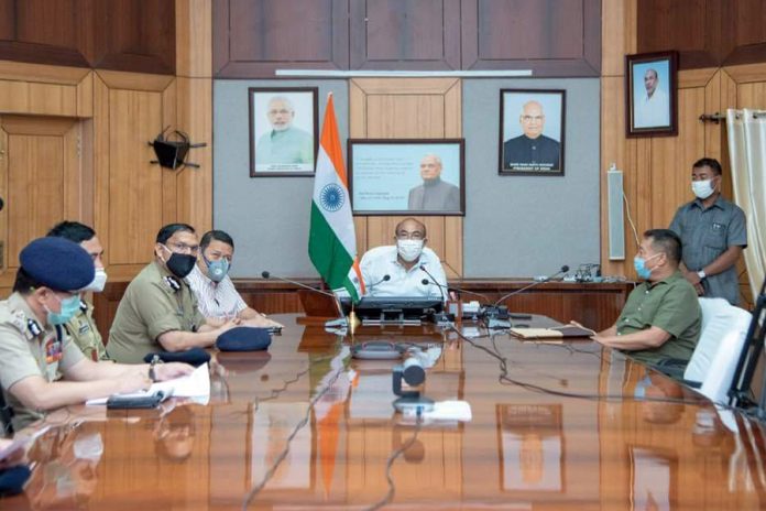 Manipur CM N Biren Singh inaugurates Police Guest House at Mao ...