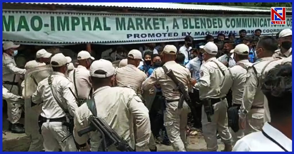 Protest demanding release of ATSUM leaders turn violent in Imphal ...