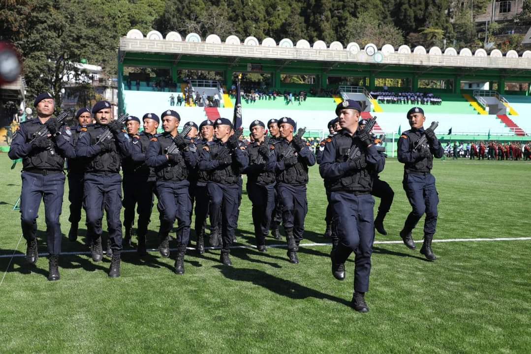 126th Raising Day of Sikkim Police Celebrated, 4 police personnel honoured | Northeast Live