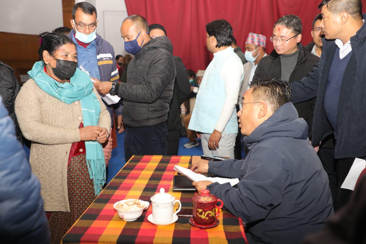 1st of its kind move by Sikkim CM Tamang, interacts with people till ...