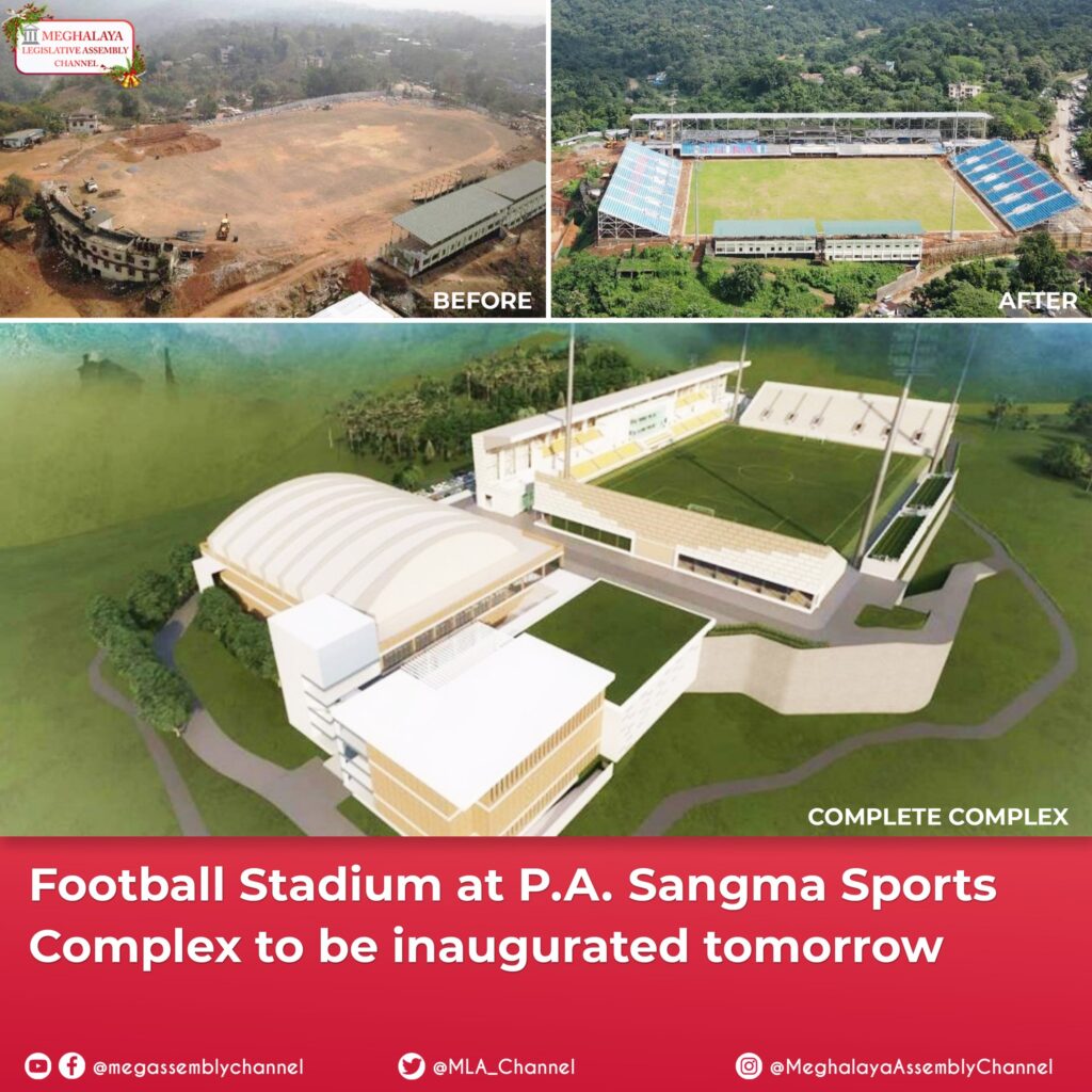 Meghalaya: Big boost to sports infra; P.A. Sangma Sport Complex to be ...