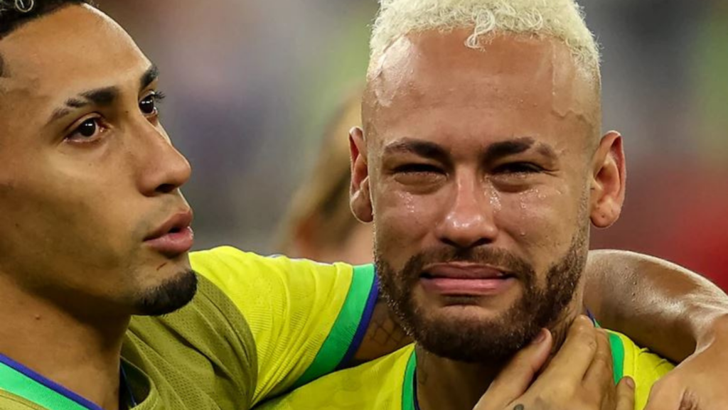 Watch: Neymar cries relentlessly after Brazil's exit from FIFA World Cup | Northeast Live