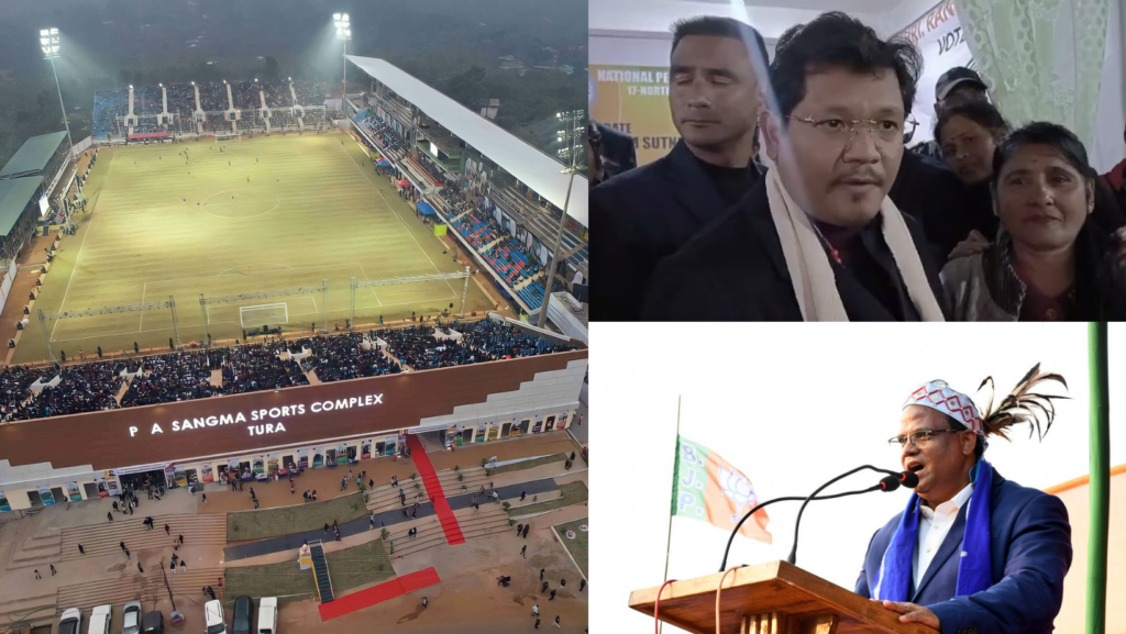 Row over PA Sangma stadium: Meghalaya CM hits back at Union Minister John Barla | Northeast Live