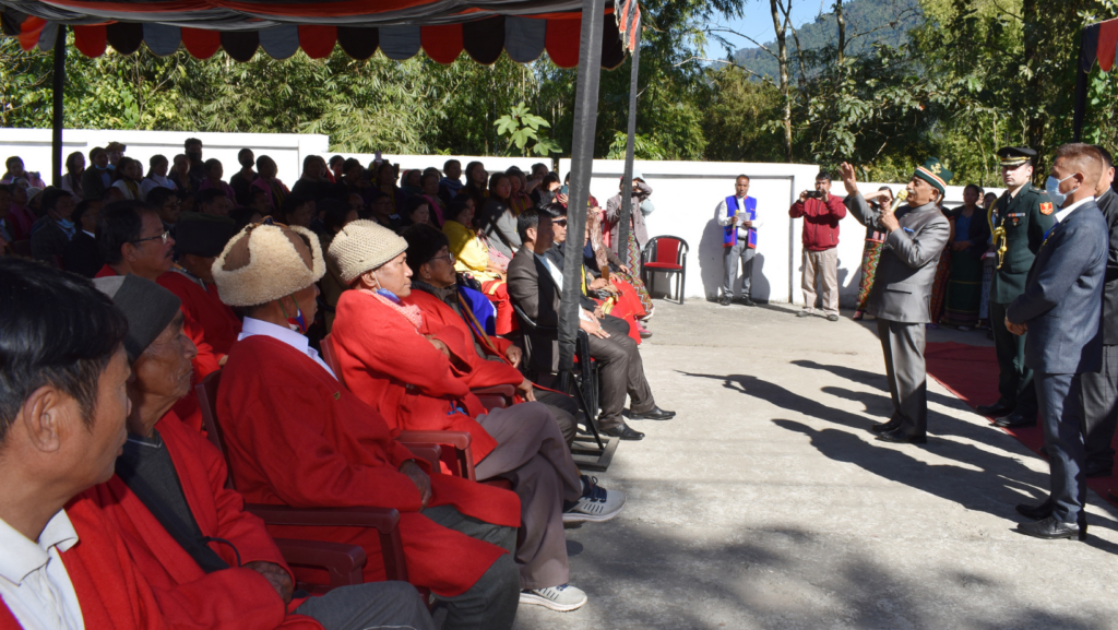 Arunachal Pradesh governor interacts with residents of Upper Siang ...