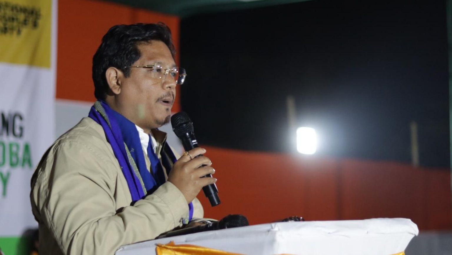 Meghalaya: CM & NPP President Conrad Sangma lambasts TMC leader Mukul ...
