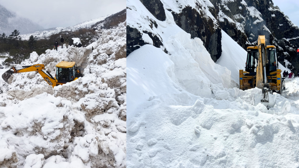 Sikkim: BRO rescues over 10K tourists stranded due to snow, landslides ...