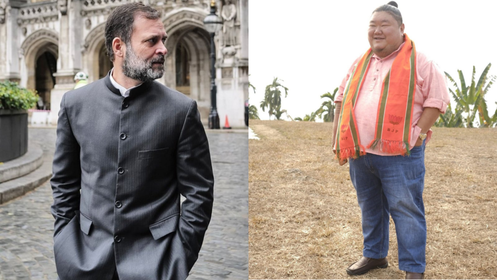 Nagaland BJP president Temjen Imna Along compliments Rahul Gandhi's ... Nagaland BJP president Temjen Imna Along compliments Rahul Gandhi's ...