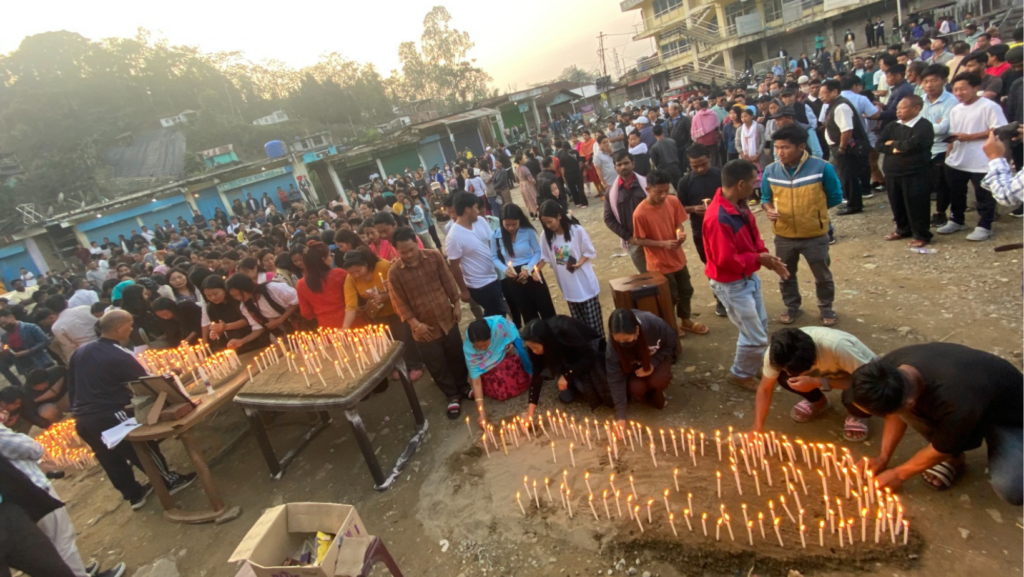 Mass candle light vigil in Khonsa to express solidarity with family of ...