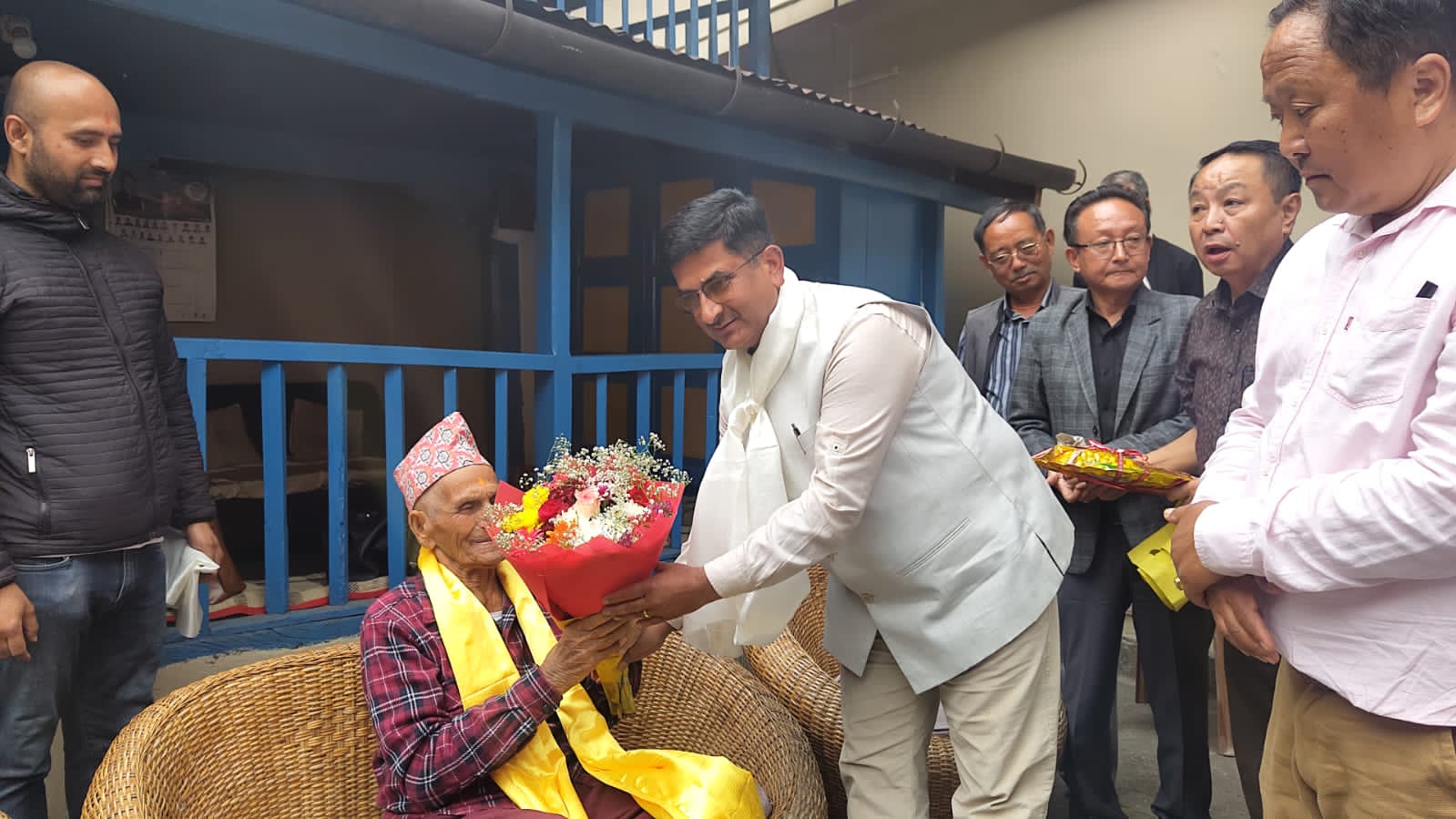Sikkim Agri Minister meets Padmashree Tula Ram Upreti | Northeast Live