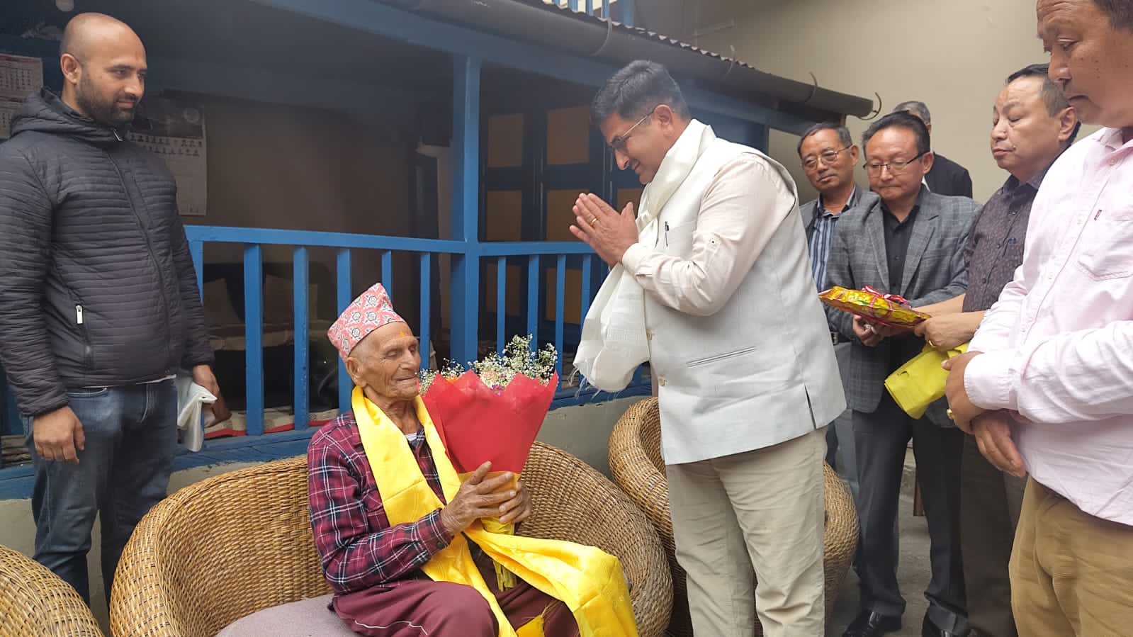 Sikkim Agri Minister meets Padmashree Tula Ram Upreti | Northeast Live