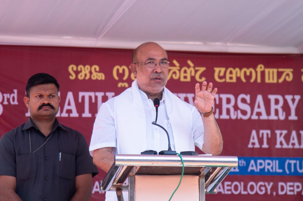 N Biren Singh Govt to celebrate its 1st Anniversary at Senapati on ...
