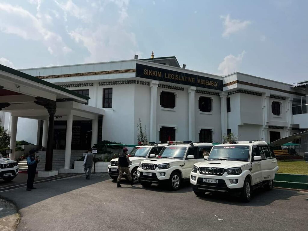 Sikkim Assembly denies media reports saying Speaker walked out while ...