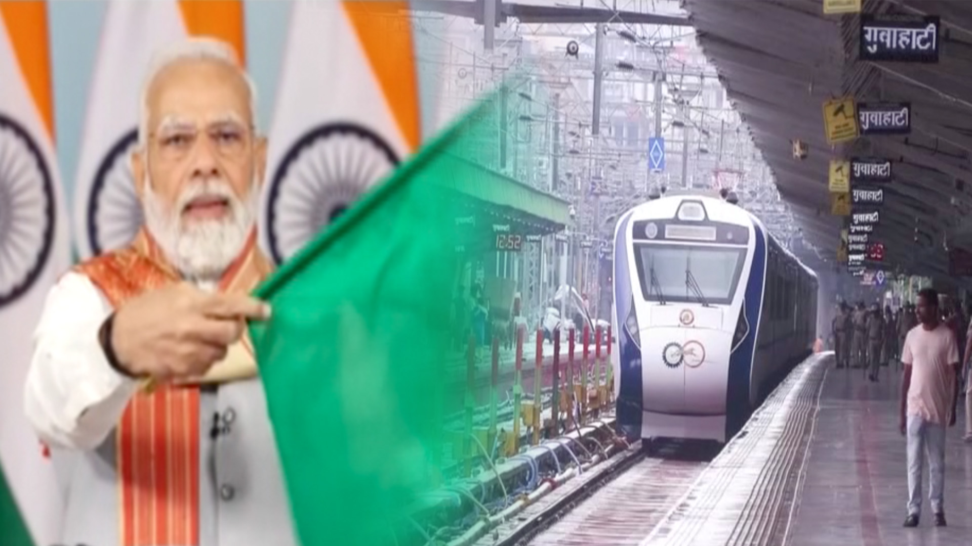 PM Modi flags off Northeast’s first Vande Bharat Express train in Guwahati today | Northeast Live