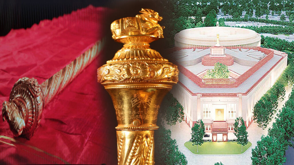 Historic sceptre 'Sengol' to be placed in new Parliament building ...