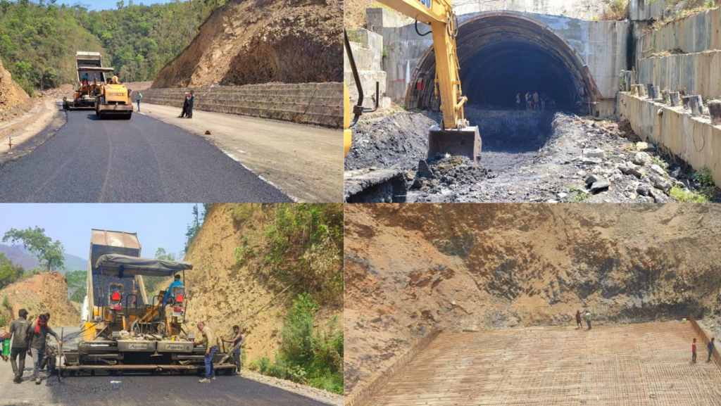 Infra push: Work to convert Kohima Bypass Road into two-lane road underway in Nagaland ...