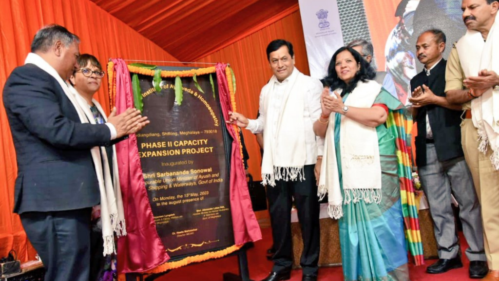 Union Minister Sarbananda Sonowal inaugurates 6 New Buildings at NEIAH ...