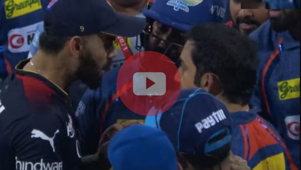 Viral Video: Heated Exchange Between Virat Kohli, Gautam Gambhir After LSG vs RCB IPL 2023 Game ...