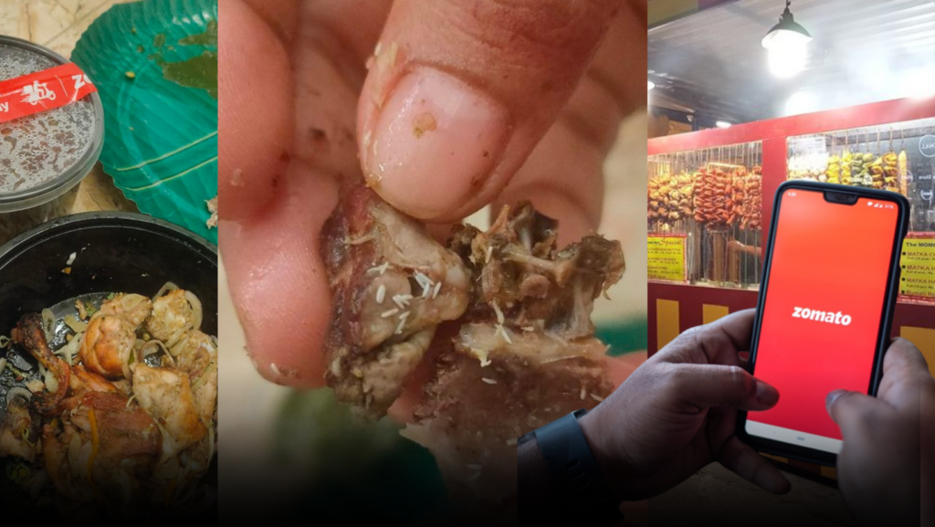 Disgusting: Man orders smoked chicken, chicken dry fry, gets maggot ...