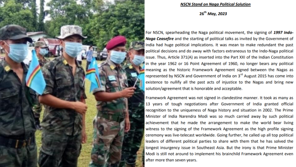 NSCN-IM reiterates stand on Flag and Constitution | Northeast Live