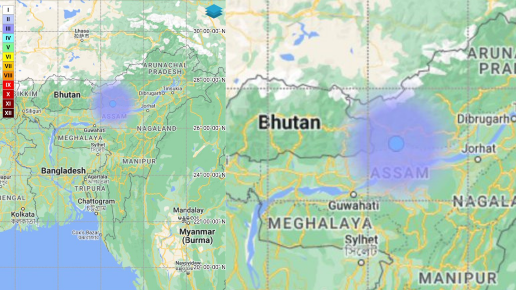 Earthquake of magnitude 3.2 hits Arunachal Pradesh | Northeast Live