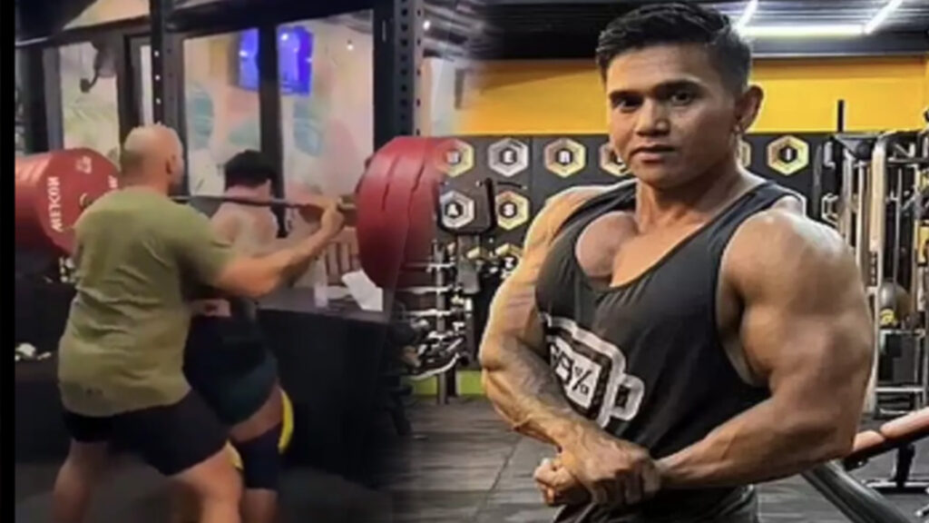 Renowned bodybuilder Justyn Vicky dies after 210kg weight breaks his ...