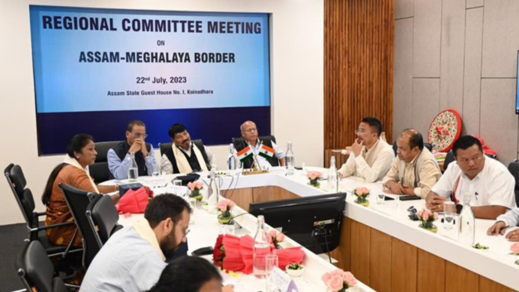 Border Issue: Assam-Meghalaya Regional Committees to meet on Aug 25; key meet held in Guwahati ...