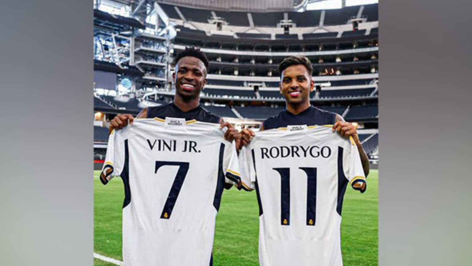 Brazilian duo Vinicius, Rodrygo given new jersey numbers at Real Madrid ...