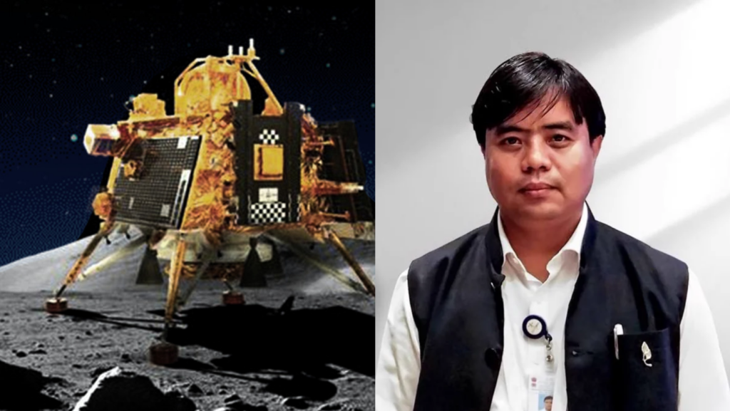 Dr. Raghu Ningthoujam who was part of ISRO's successful team behind Chandrayaan 3