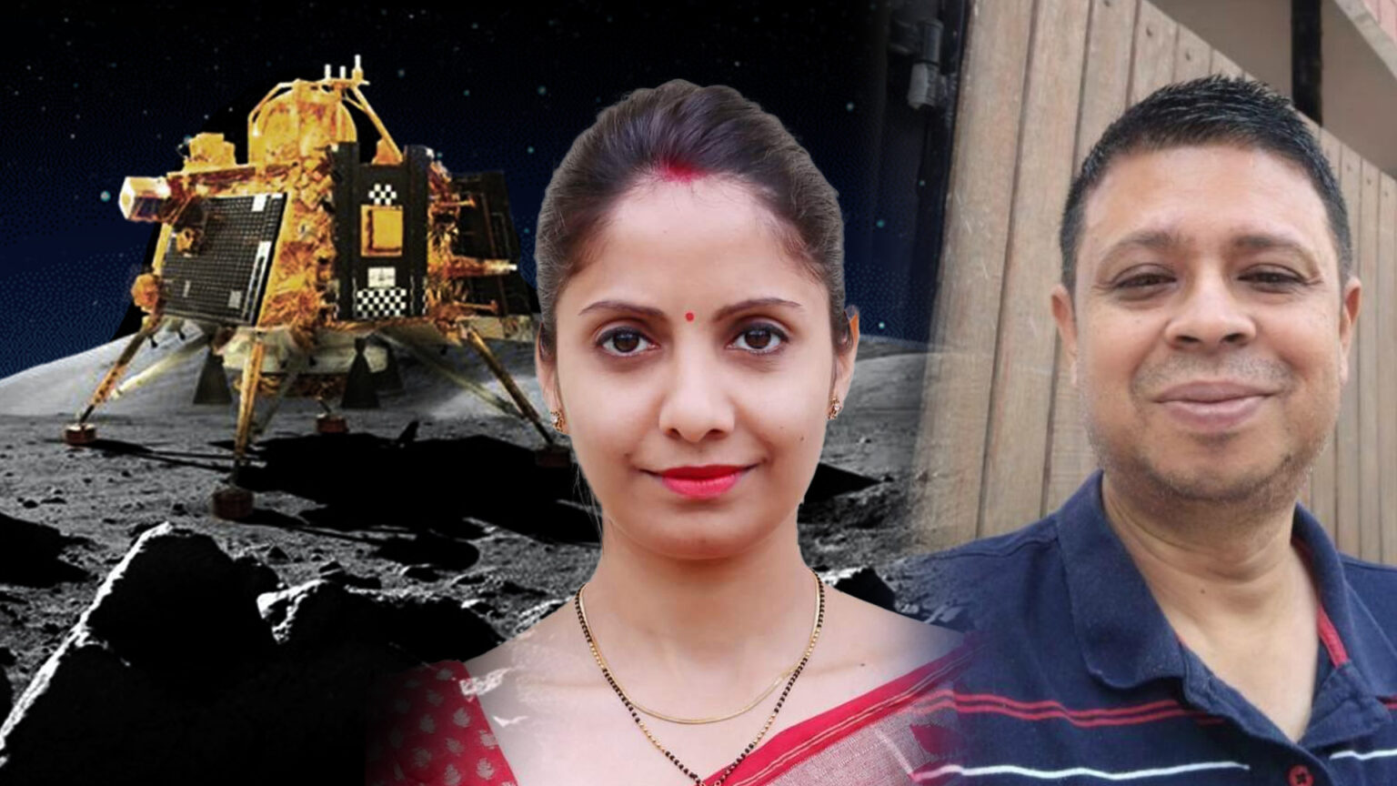 Meet Assam scientists Nidhi Sarma and Chayan Dutta who were part of ISRO's team for Chandrayaan ...