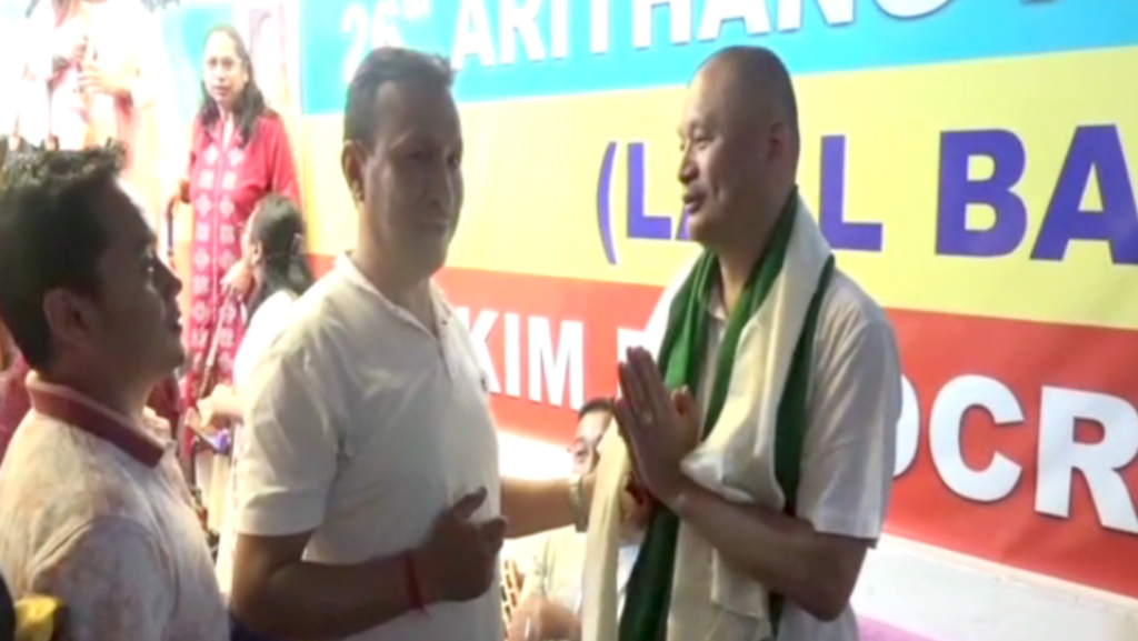 Sikkim: Asish Rai receives grand welcome to SDF party