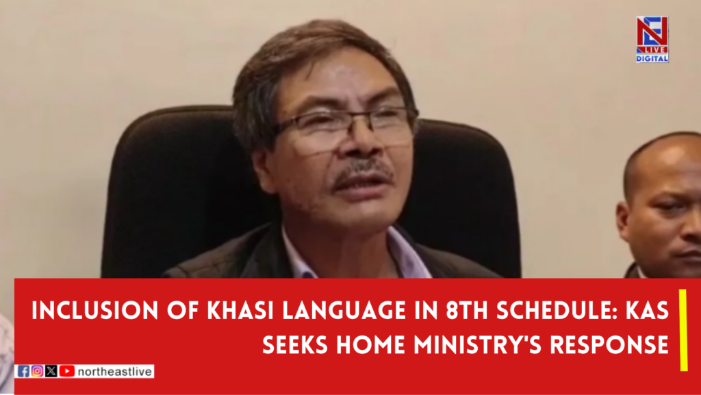 Inclusion of Khasi language in 8th Schedule: KAS seeks Home Ministry's ...