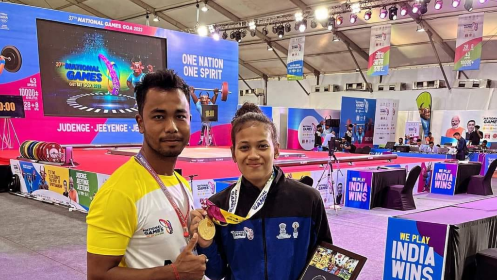 weightlifter Popy Hazarika bags gold at 37th National Games