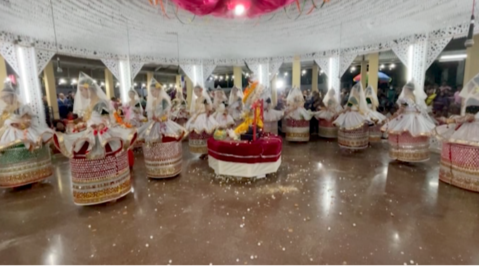 Manipuris in Tripura celebrate Maha Raas festival