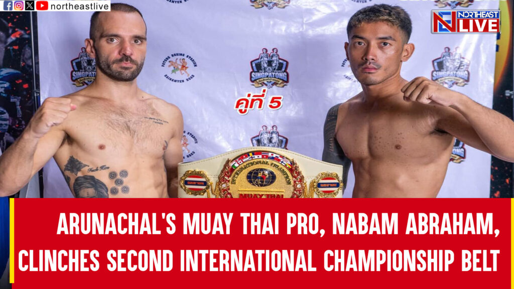Nabam Abraham, Clinches Second International Championship Belt
