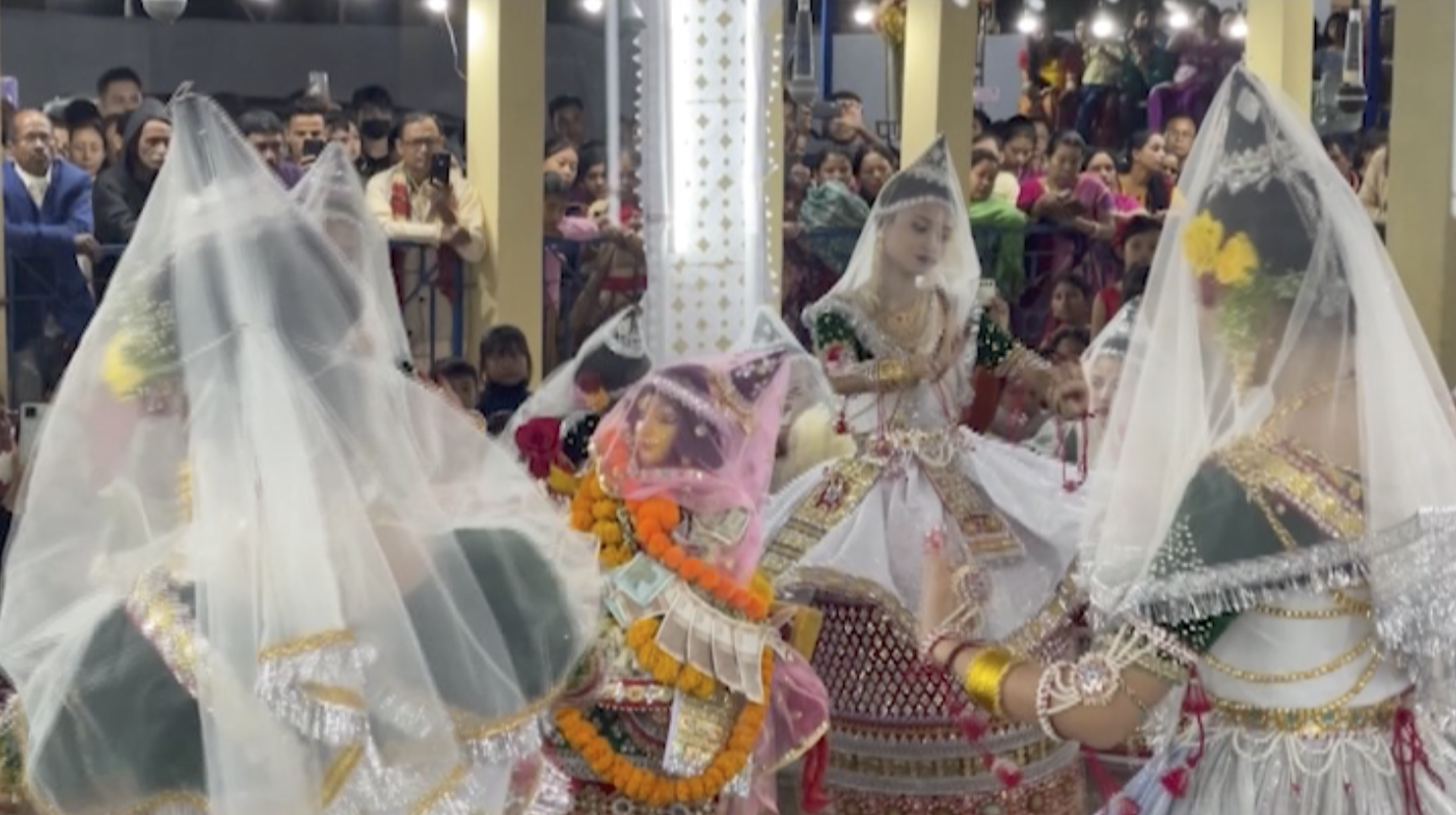 Manipuris in Tripura celebrate Maha Raas festival