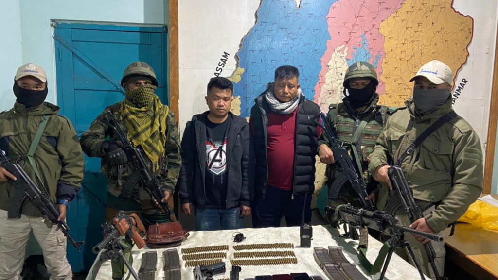 Manipur: Two PREPAK (Pro) held with arms, ammunition