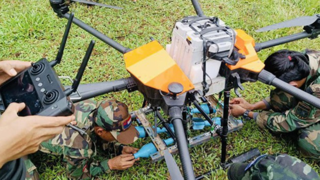 Are the anti-junta resistance forces in Myanmar using drones to drop ...
