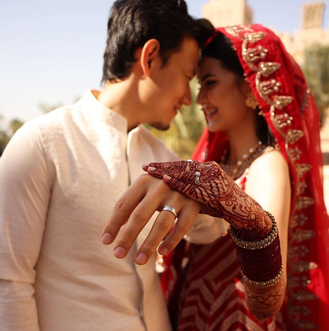 Pakistani actress Madiha Imam ties the knot with Arunachali flimmaker ...