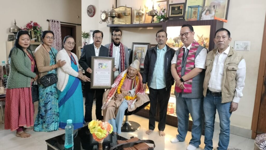 Padmasree Lil Bahadur Chettri bestowed with Life Time Achievement ...