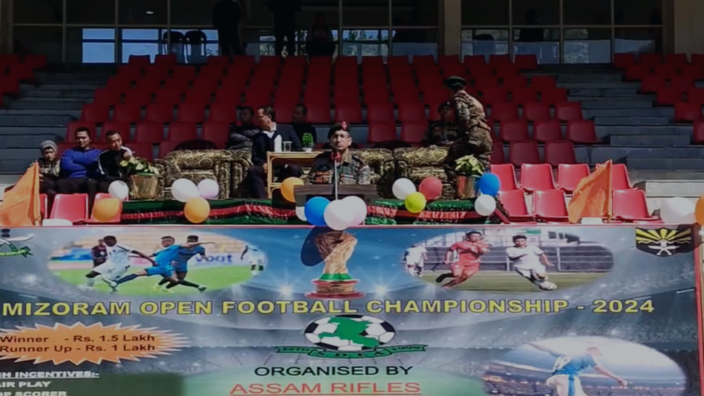 Mizoram Open Football Championship kicks off in Serchhip district