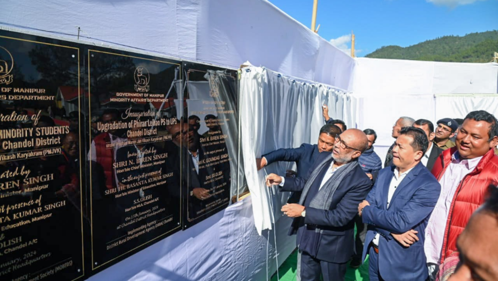 Manipur CM launches, lays base of projects worth over Rs 200 cr in ...