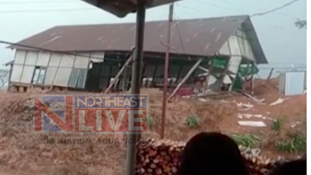 Severe storm wreaks havoc in Mizoram, destroys several houses
