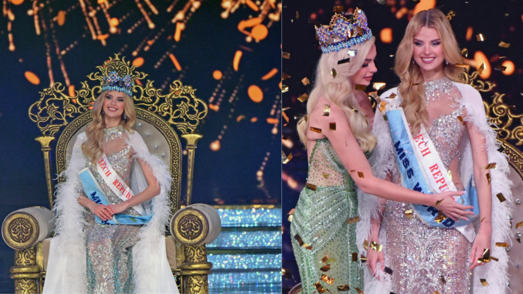 From law student to beauty queen: Krystyna Pyszkova crowned 'Miss World ...