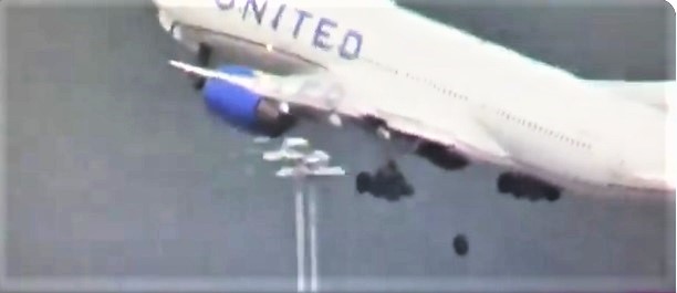 Watch: Plane wheel falls off during takeoff, video goes viral ...