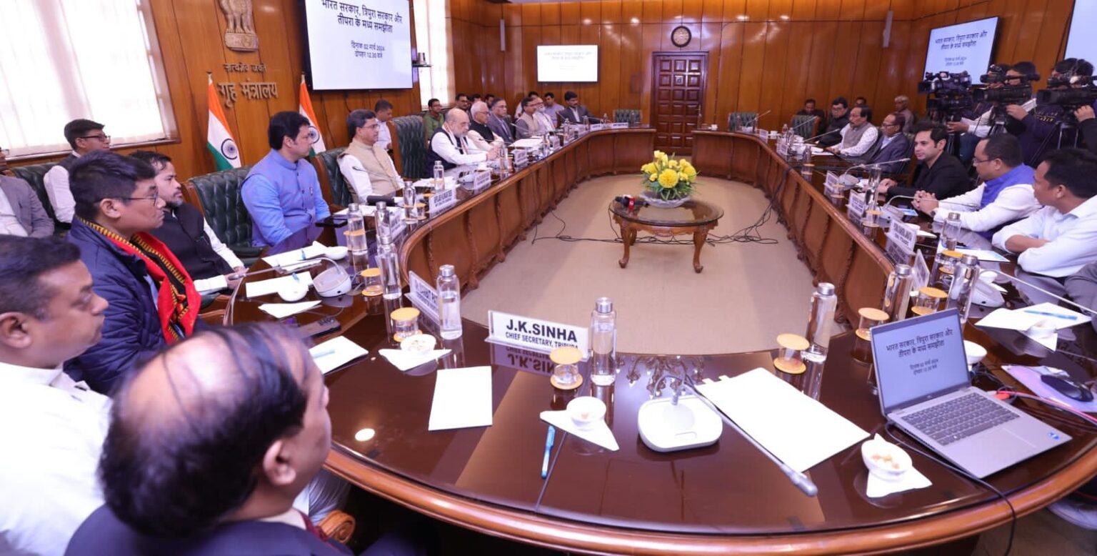 Tiprasa Accord signed: What does the Agreement say? Get details here. | Northeast Live