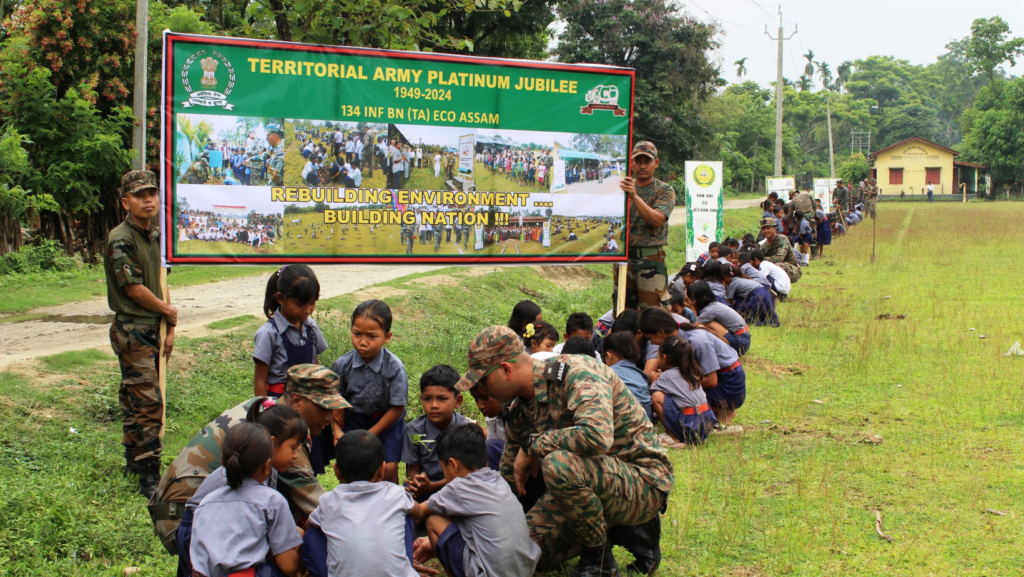 Territorial Army organises mass plantation drive to kickstart platinum ...