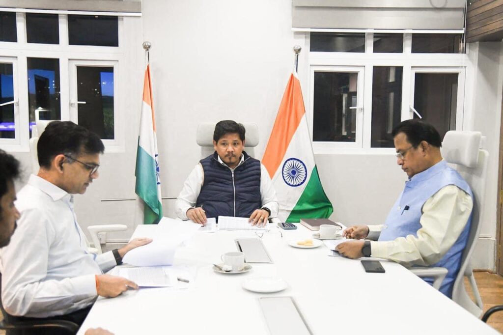 Busy Umiam Bridge back to its original position after initial ...