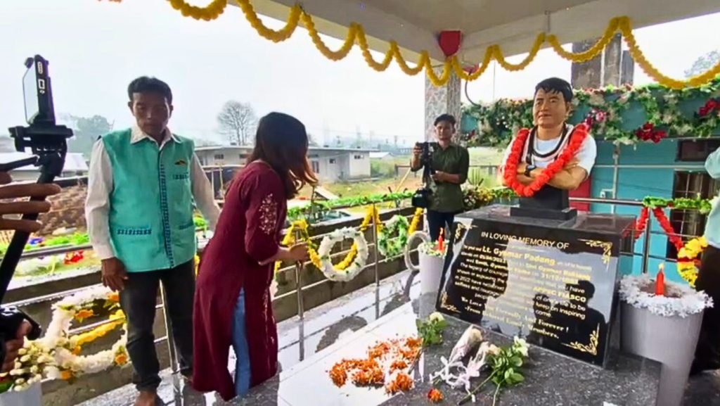 Tributes paid to APPSC paper leak whistleblower Gyamar Padang on 1st ...